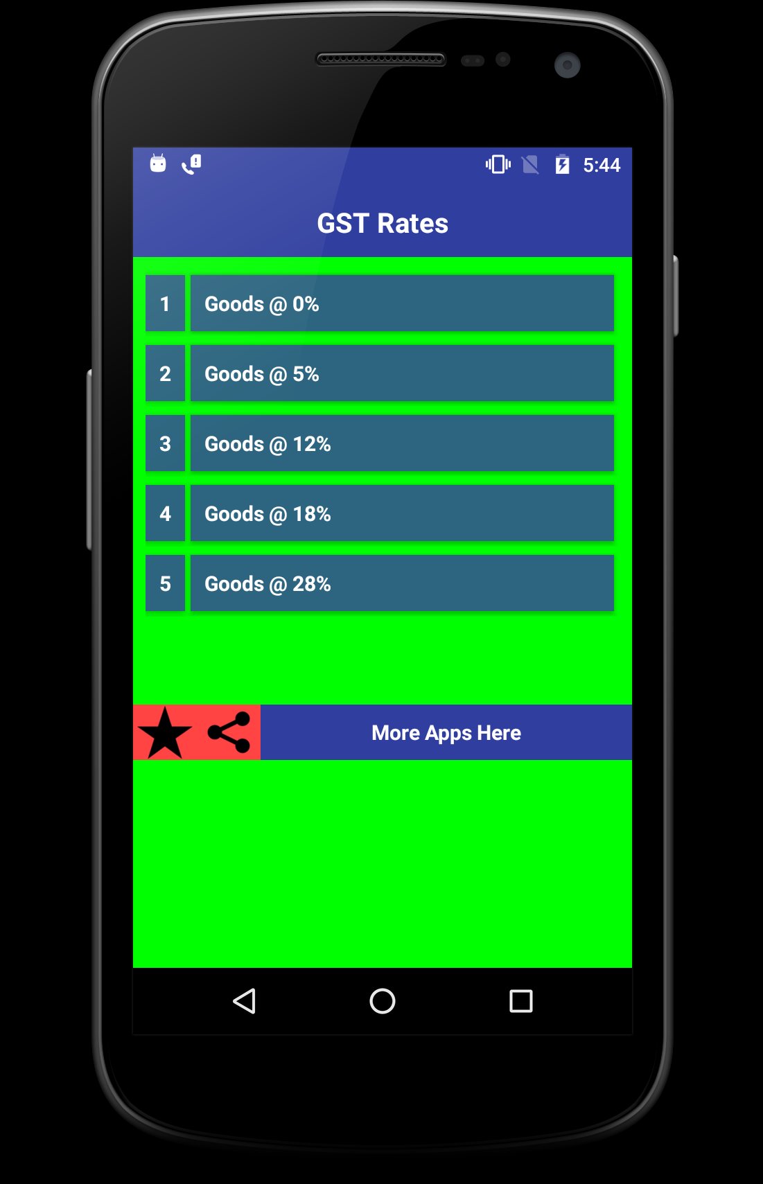 Download GST Rate Finder in Hindi Latest Version 1.0 Android APK File