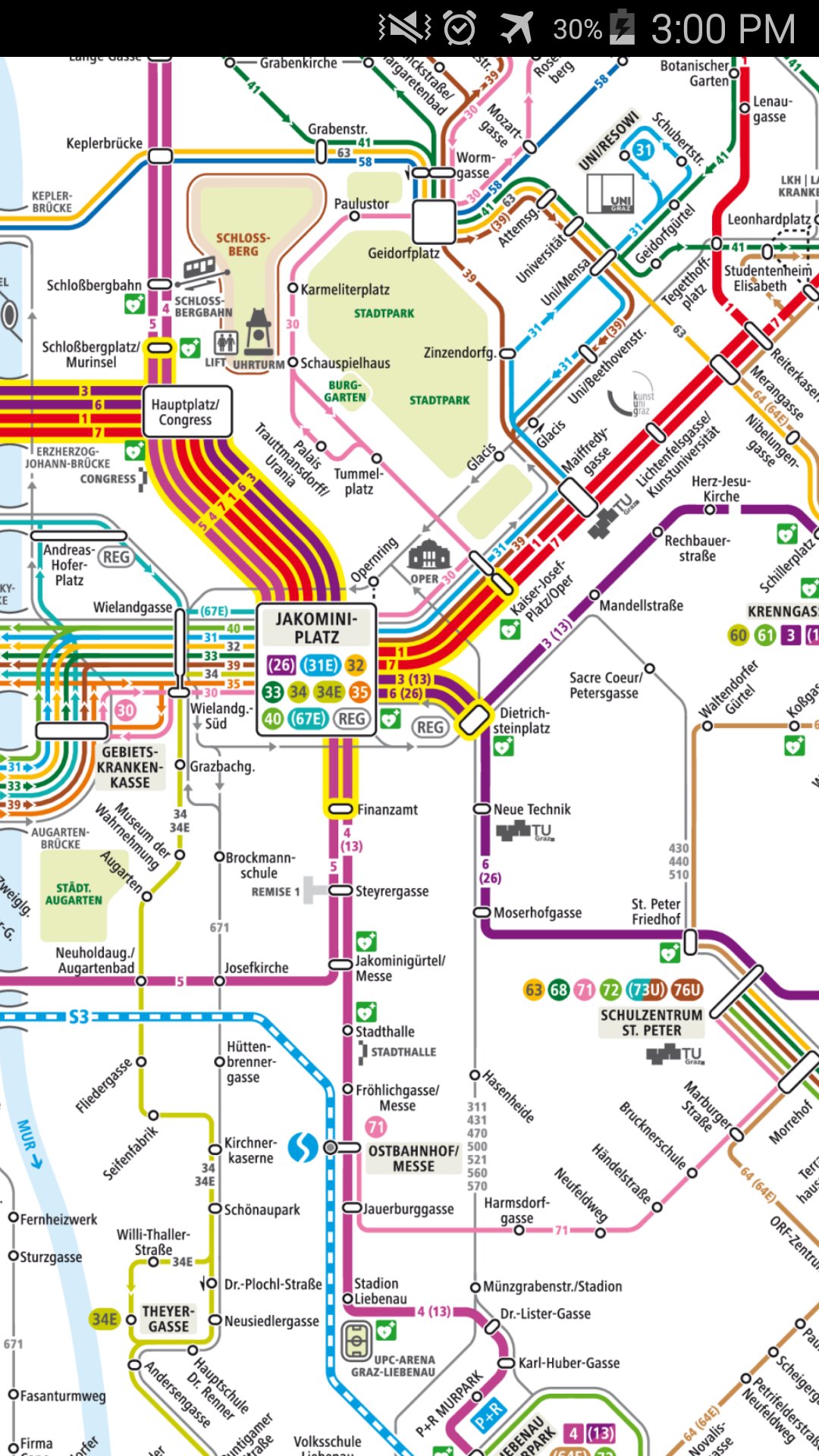 Graz Tram & Bus Map APK für Android herunterladen