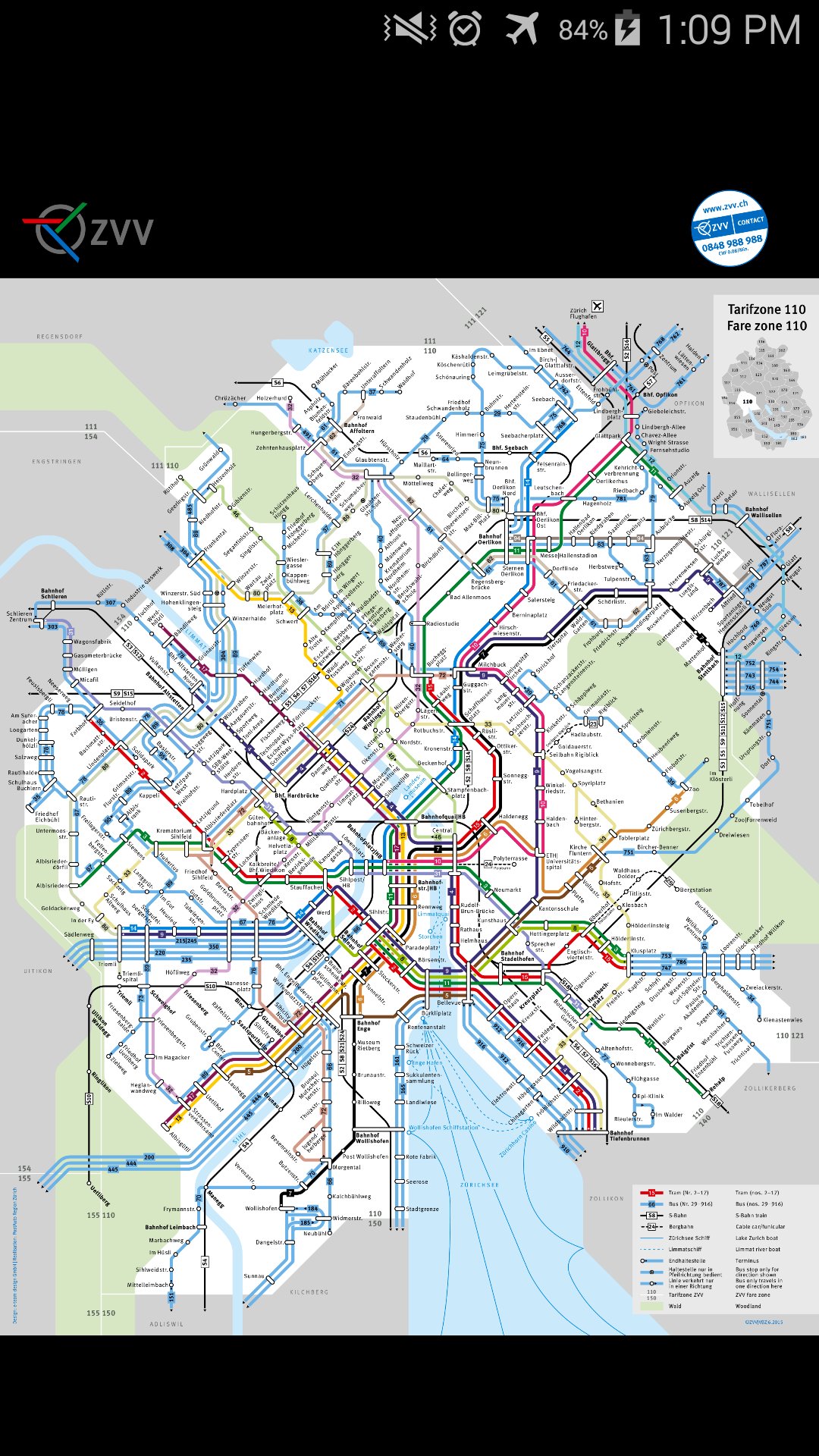 Zurich Tram & Rail Map APK für Android herunterladen