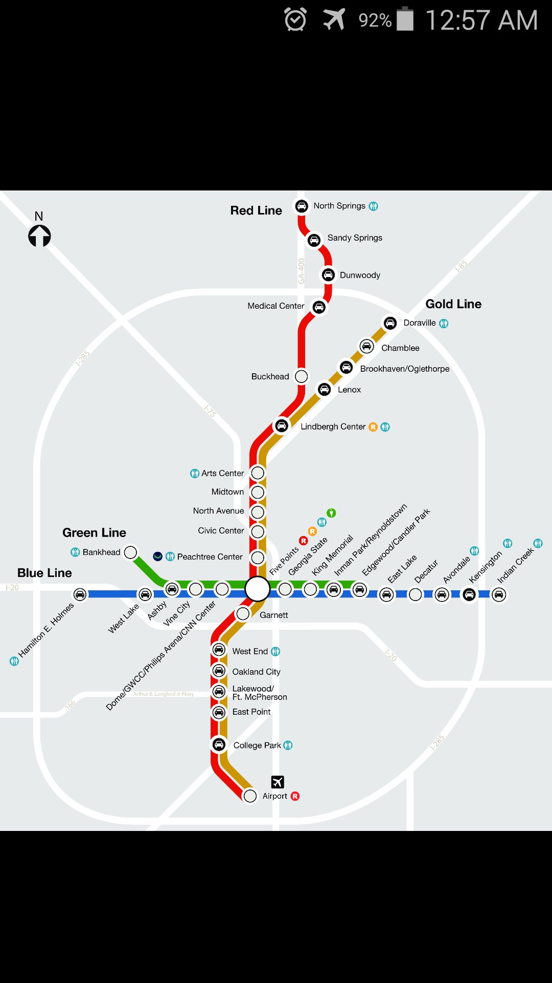 Download do APK de Atlanta Metro Map para Android