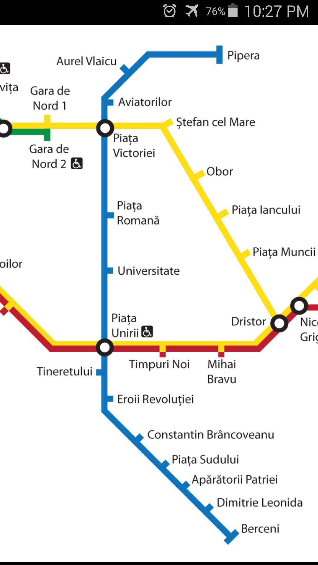 Bucharest Metro Map APK 1.1 pour Android Gratuit télécharger