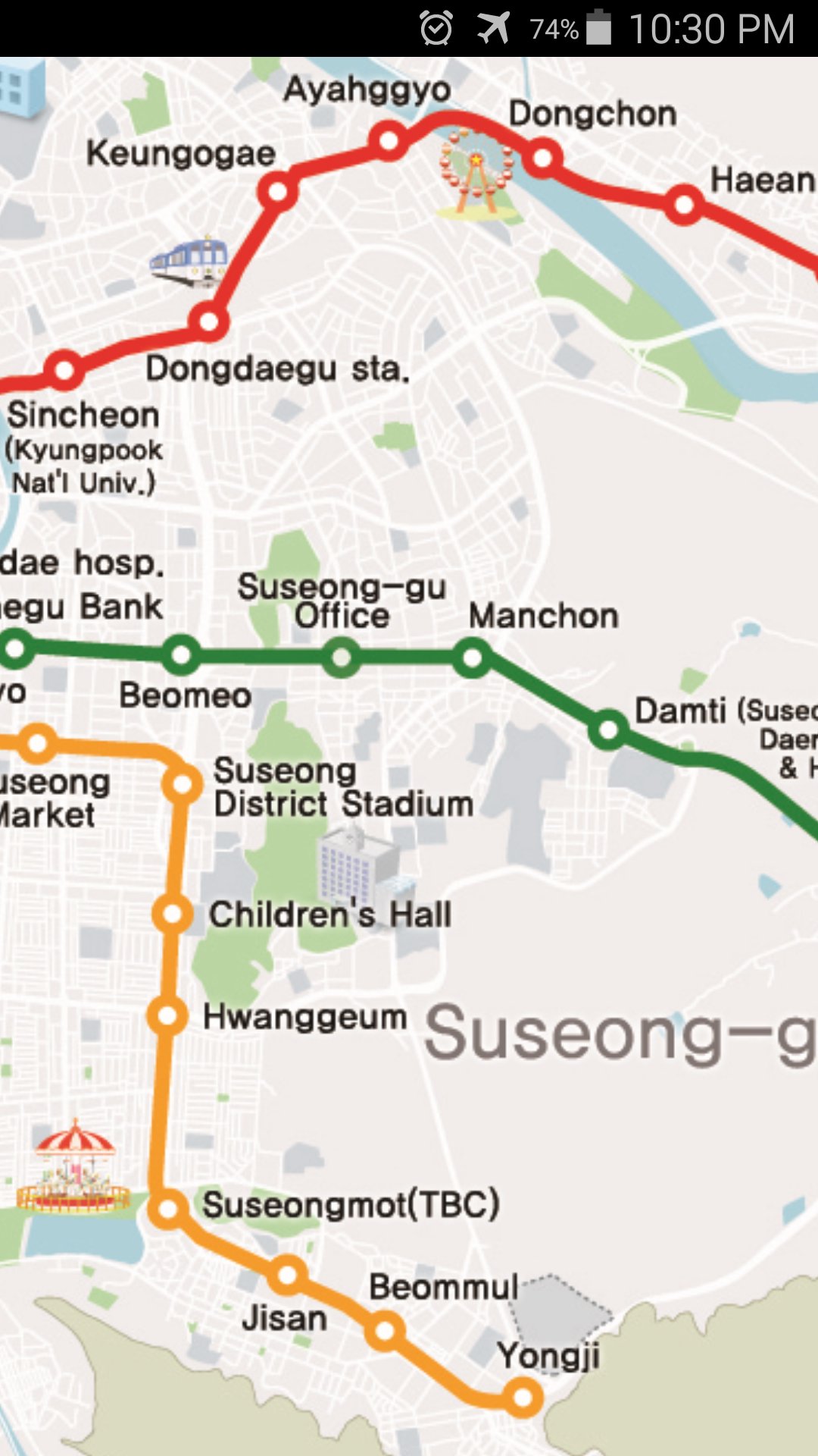 Daegu Metro Map APK per Android Download