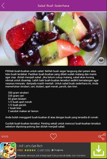 Teks Prosedur Cara Membuat Salad Buah Dalam Bahasa Inggris 2021