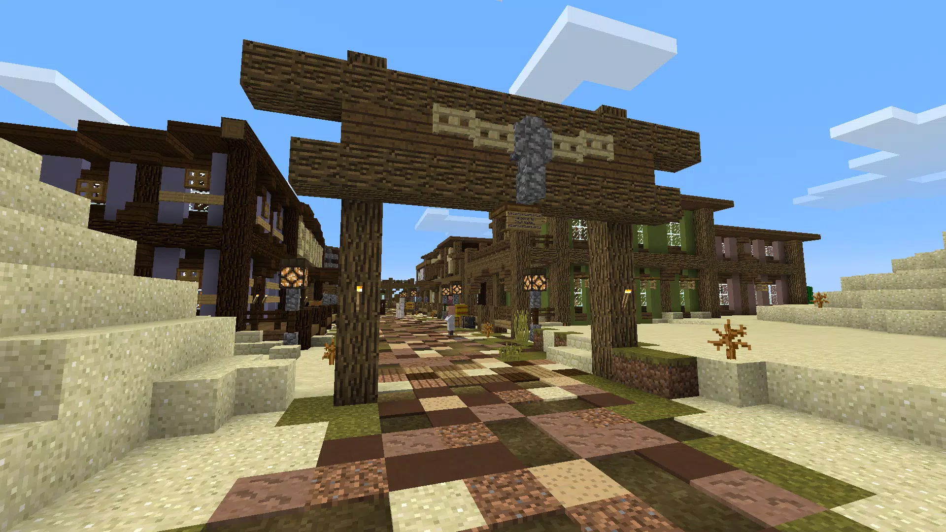 Minecraft Western Town