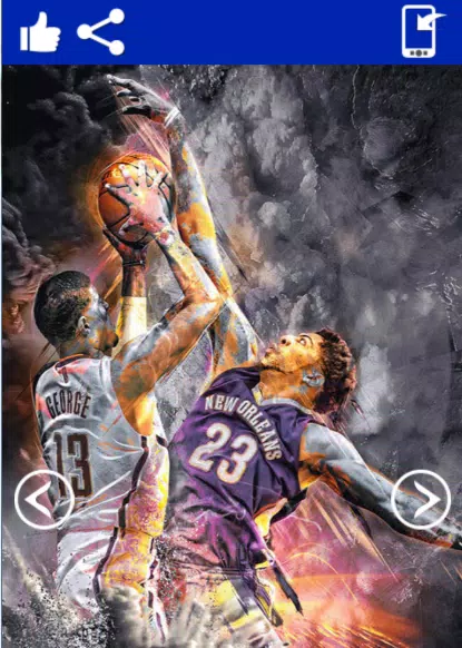 Paul George Dunk Wallpaper Hd