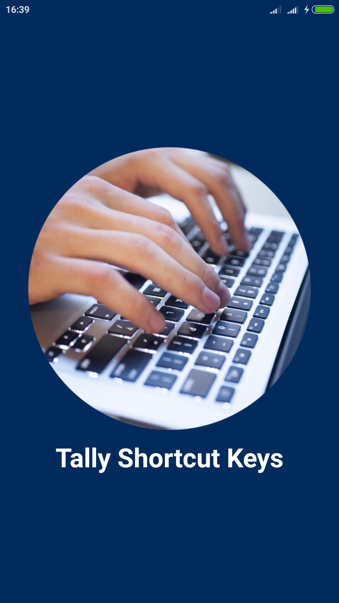 Tally Shortcut Keys APK for Android Download