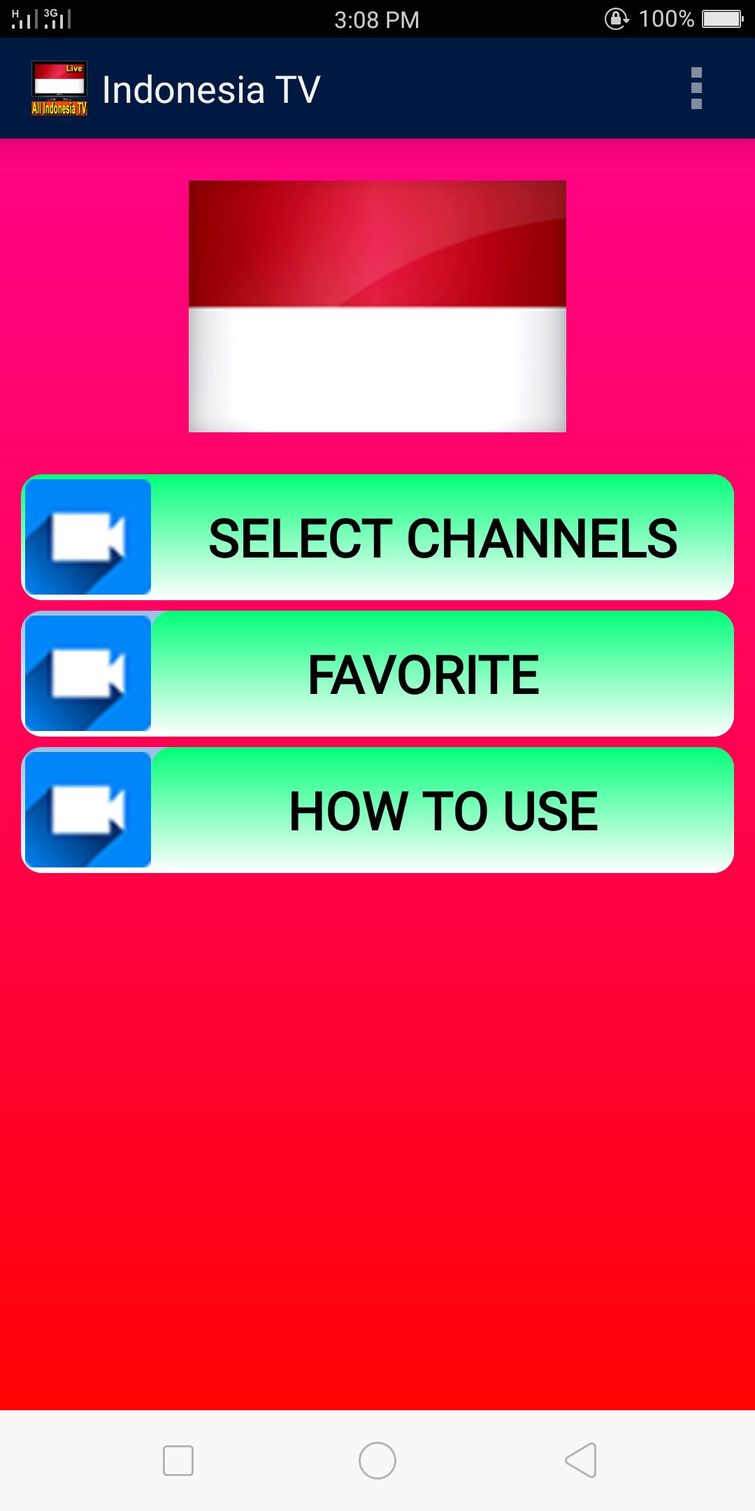 Descargar All Indonesia TV Channels HD APK Última Versión 1.0 para Android