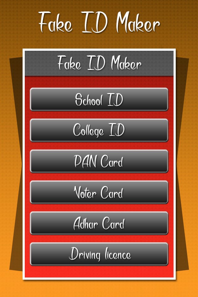 Fake ID Maker APK Download for Android - Latest Version