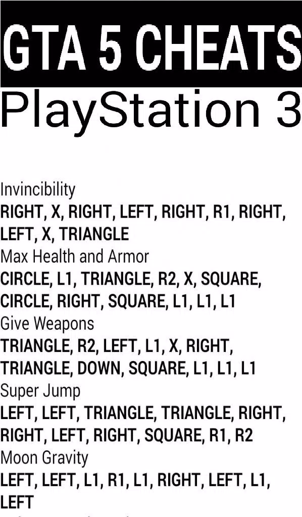 Gta 5 Cheats Ps3 Invincibility