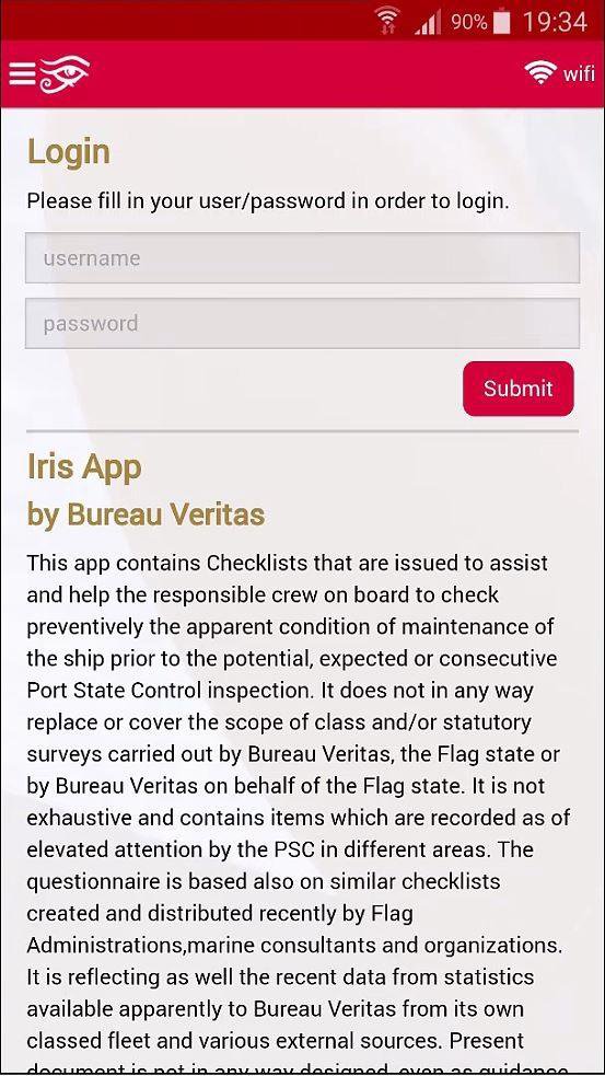 Bureau Veritas IRIS APK 52 pour Android Gratuit télécharger