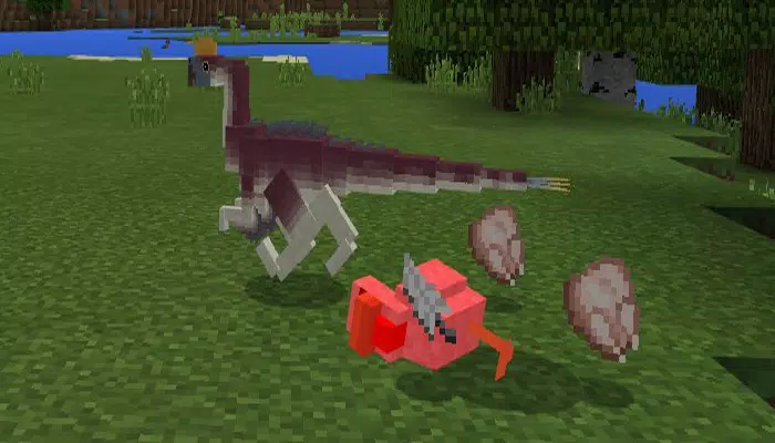 Dilophosaurus Minecraft