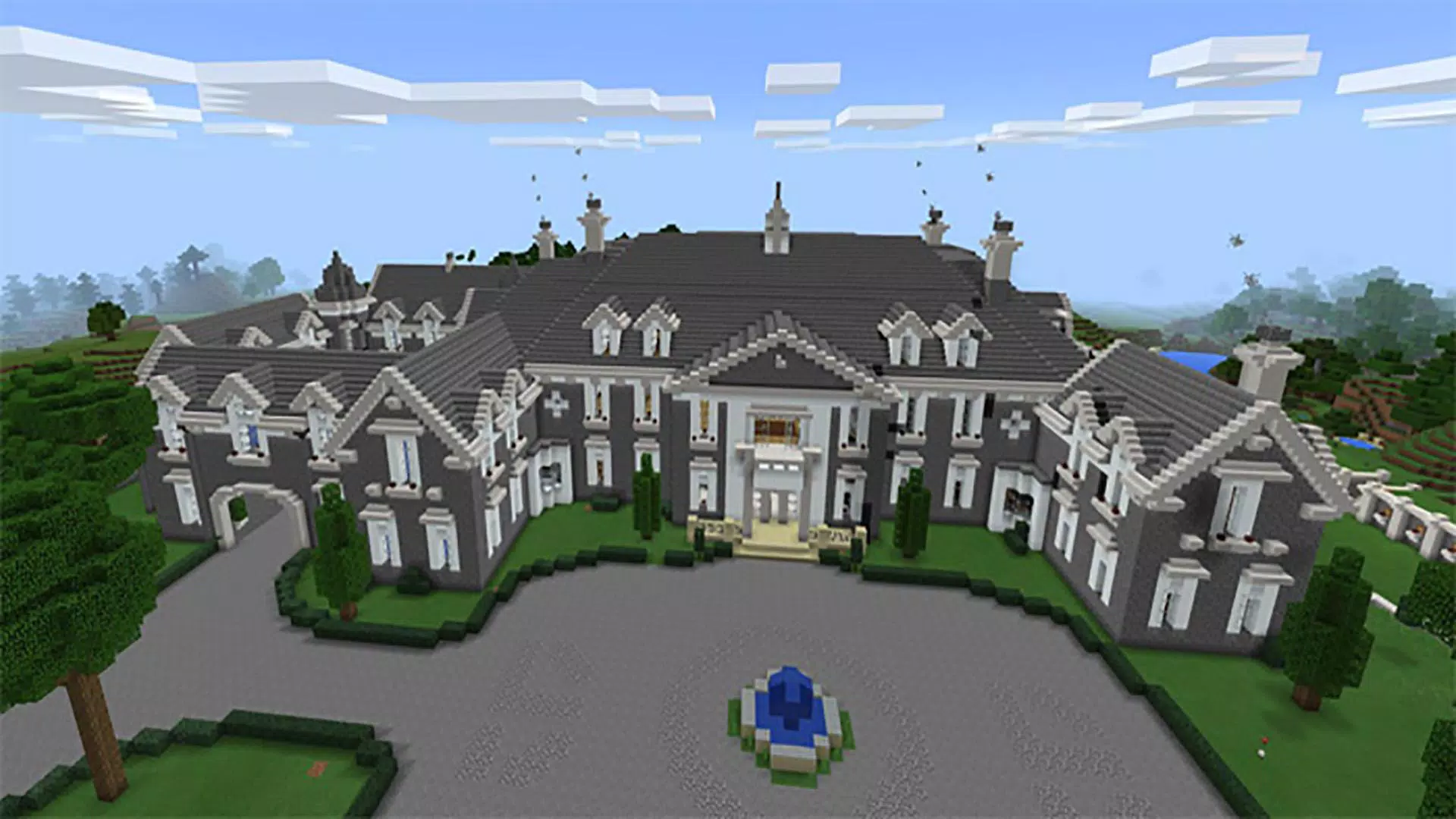 Minecraft Mansion Entrance