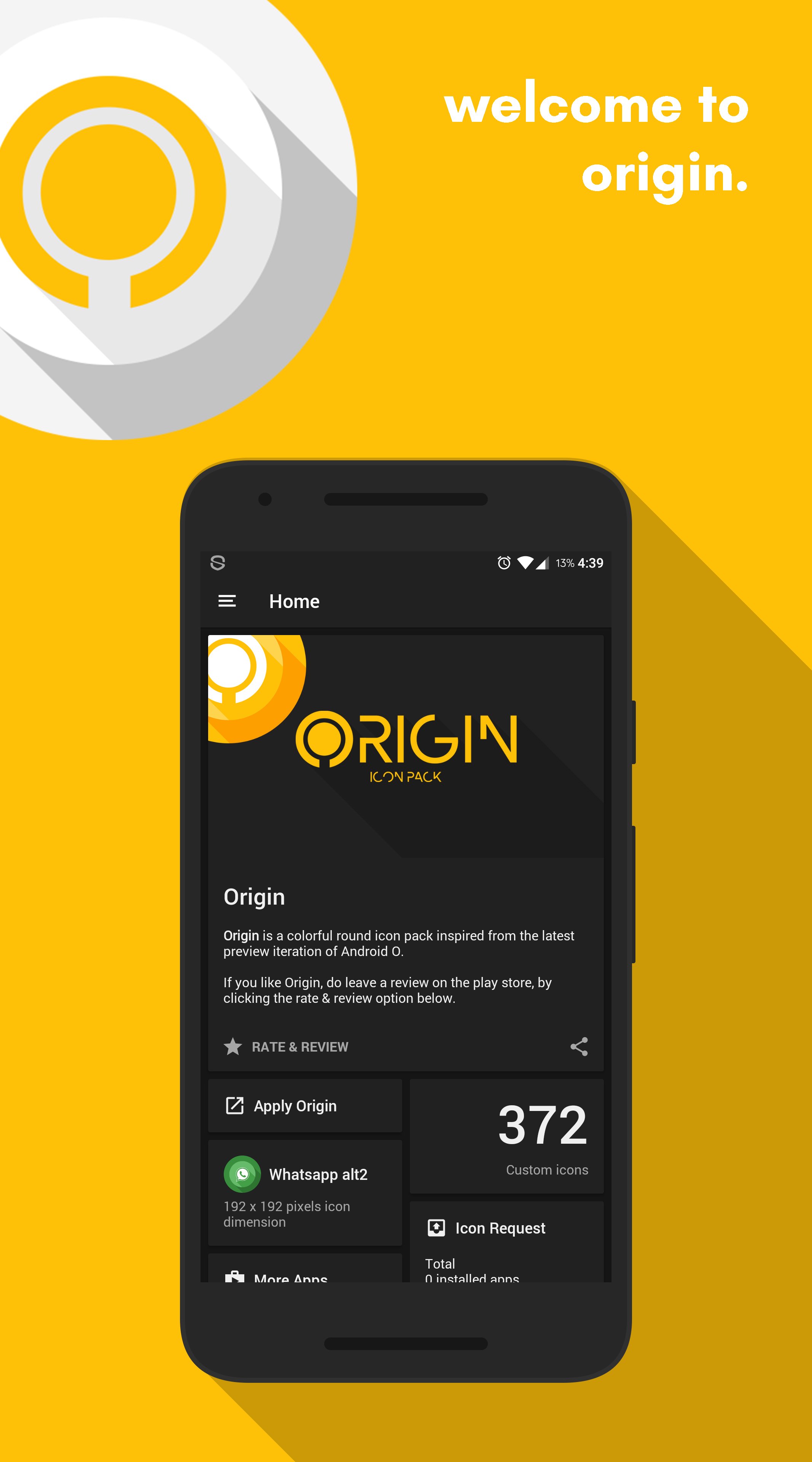 Origin Icon Pack (Android O) Latest Version 1.1 for Android