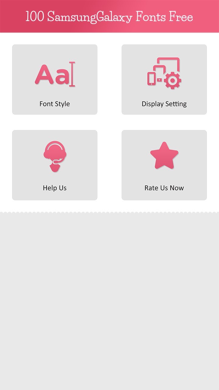 100 Samsung Galaxy Fonts Free APK for Android Download