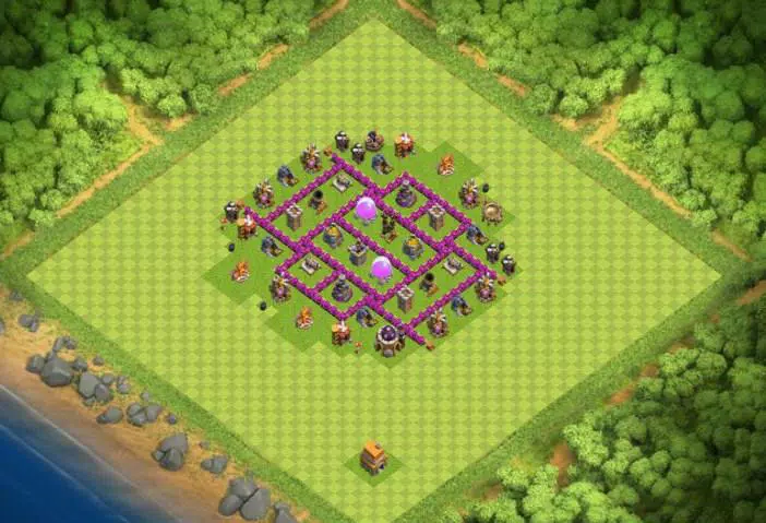 Clash Of Clans Level 7 Town Hall Farming Base