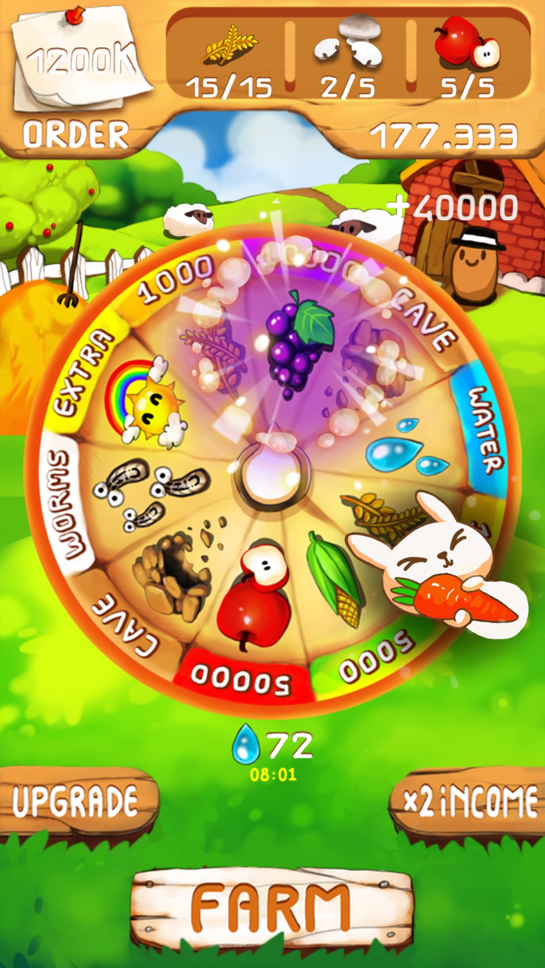 Lucky Wheel: Farm Clicker APK for Android Download