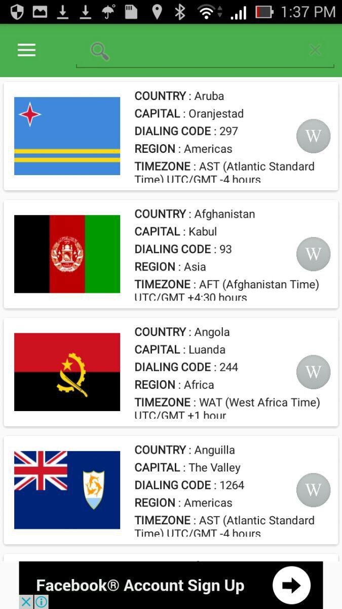 Descargar World Flags APK Última Versión 1.0 para Android