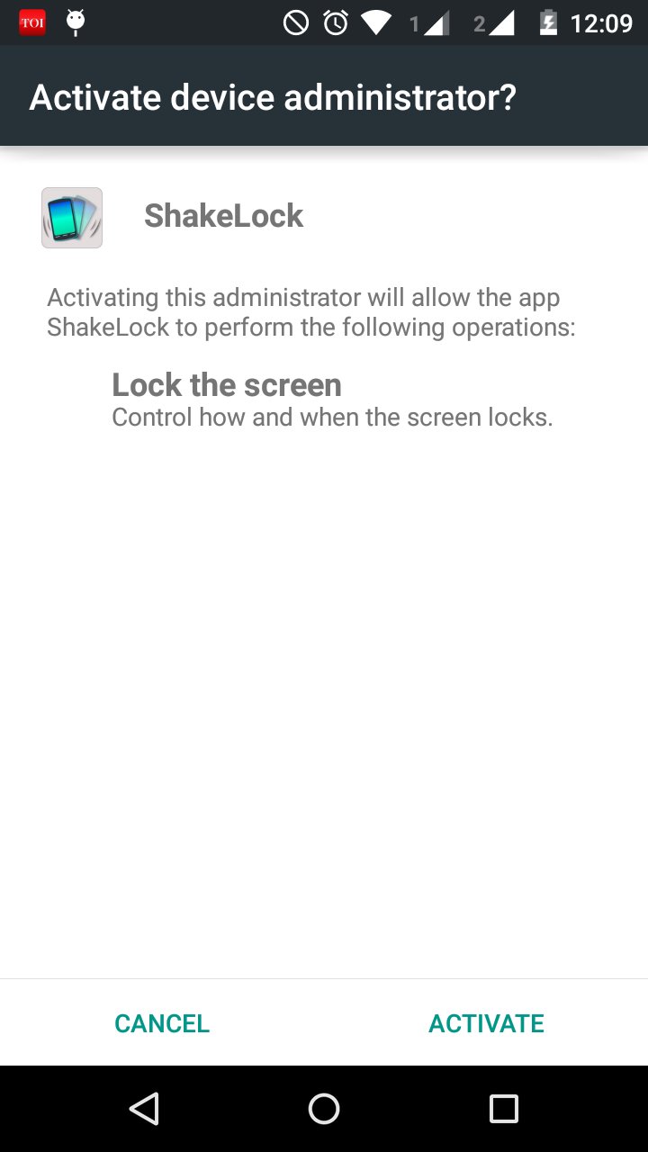 ShakeLock APK for Android Download