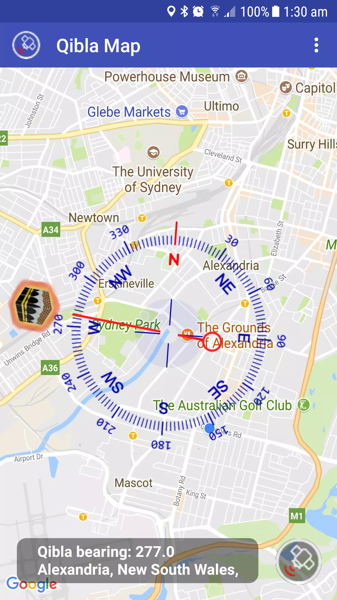Qibla Direction Finder Using Online Compass And Map Halal, 48% OFF