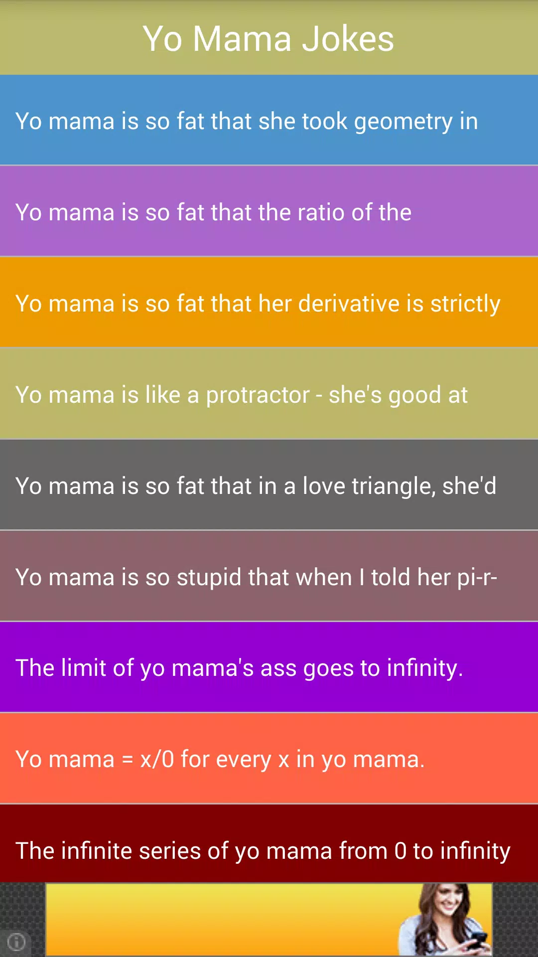 Yo Mama Jokes Funny For Kids