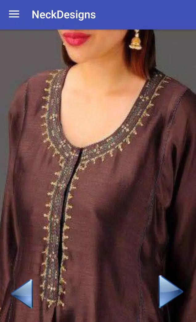 Salwar Kameez Back Neck Designs For Girls
