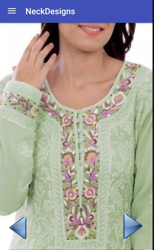 Salwar Kameez Back Neck Designs For Girls