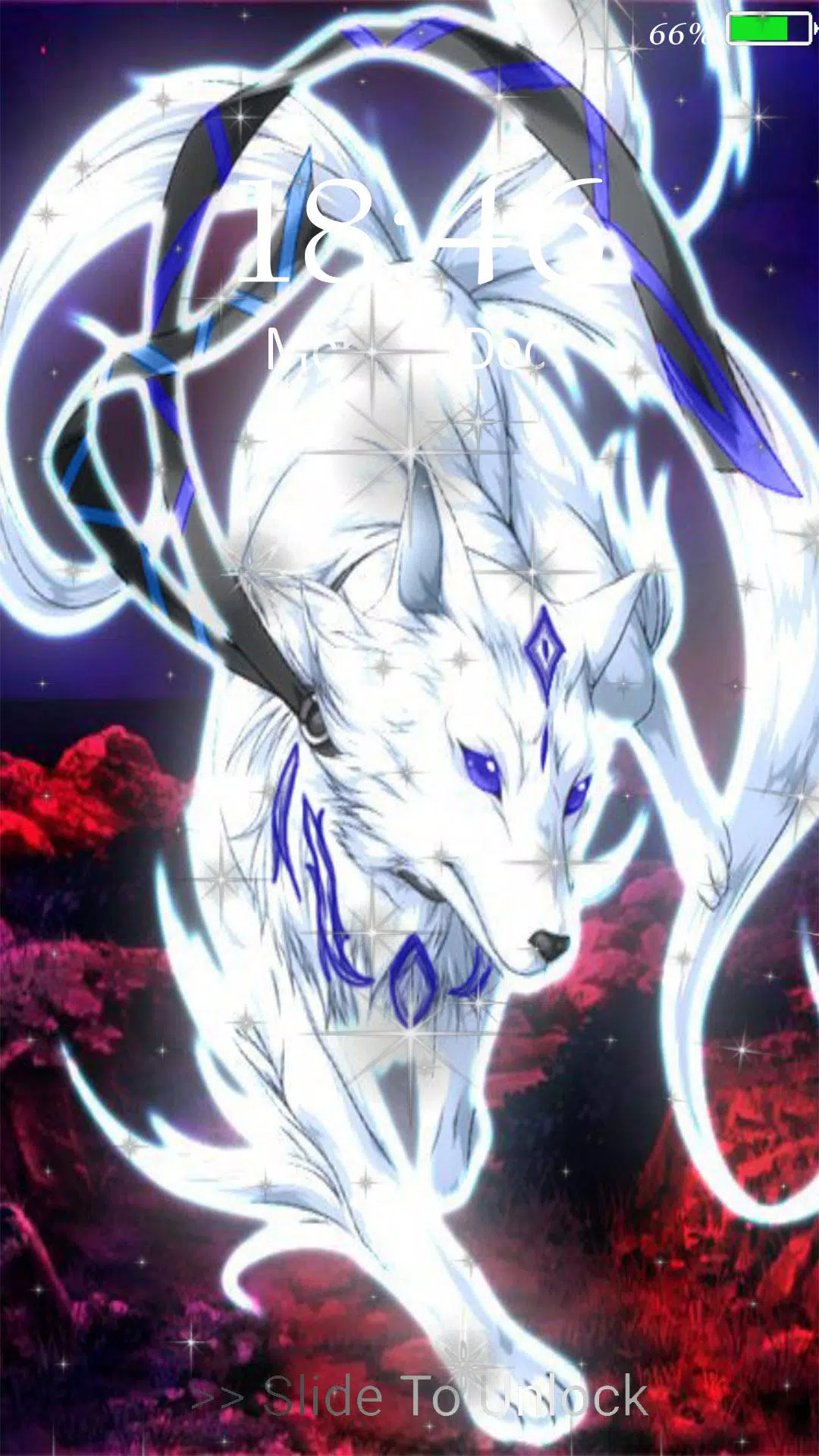 Neon Wolf Wallpaper