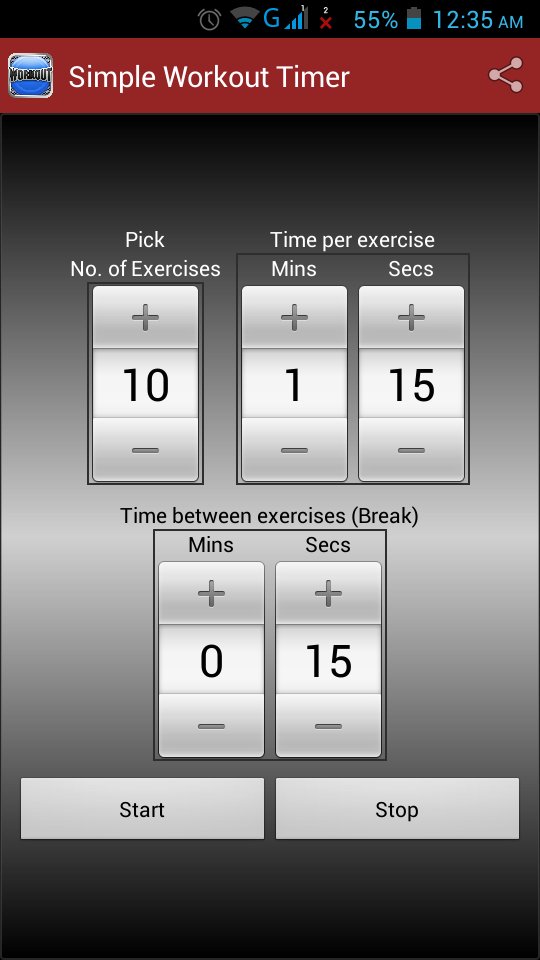 Simple Workout Timer APK for Android Download