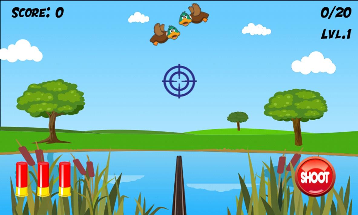 Descarga de APK de patos juego de disparos para Android