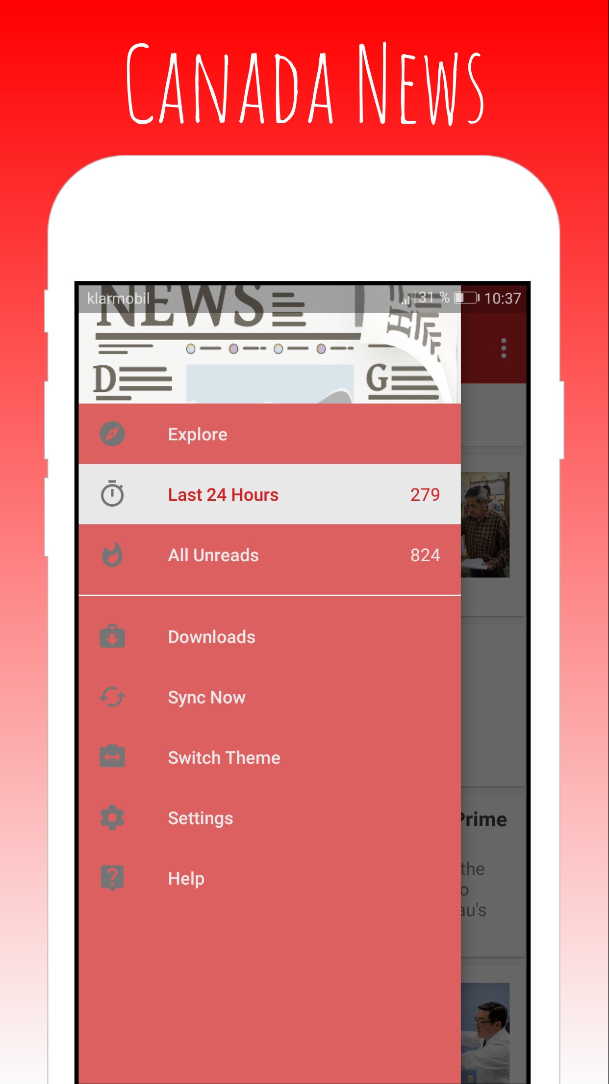 Descargar News Canada APK Última Versión 3.1.43 para Android