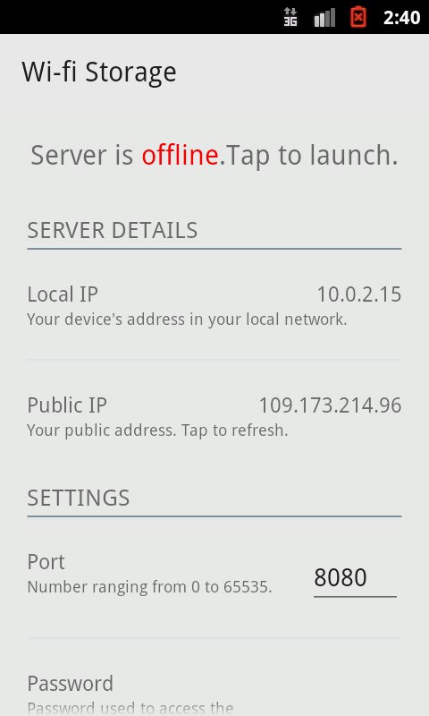 Wi-Fi Storage APK for Android Download