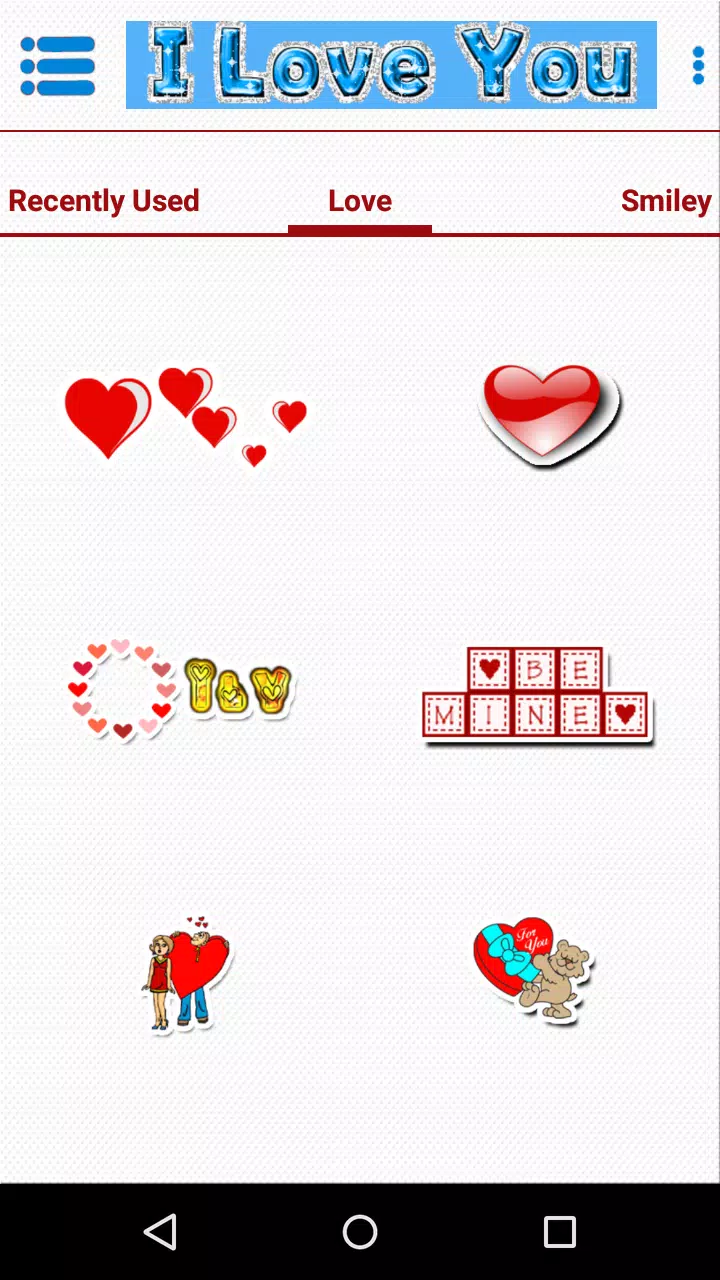 Love Stickers For Facebook Chat