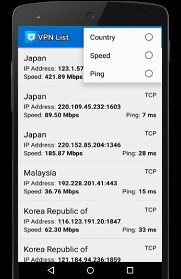VPN List (Free) APK for Android Download