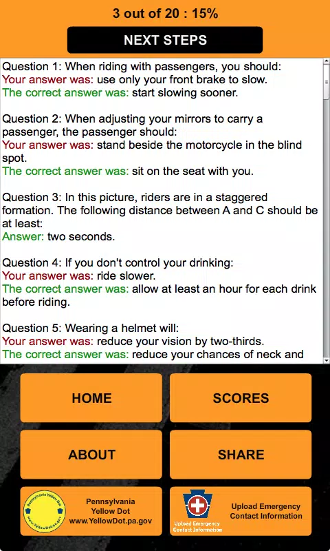 Answers To Pa Motorcycle Permit Test | Reviewmotors.co