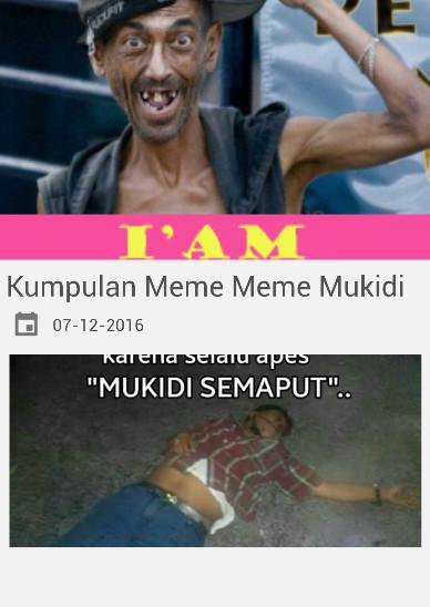 Gambar Meme Mukidi Populer APK for Android Download