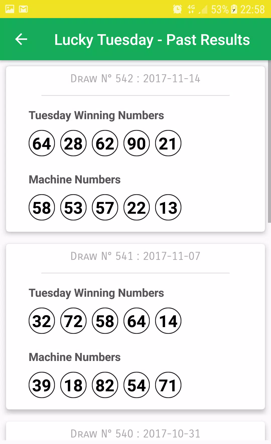 NLA On X: The Results Of Lucky Tuesday Congratulations To, 44% OFF
