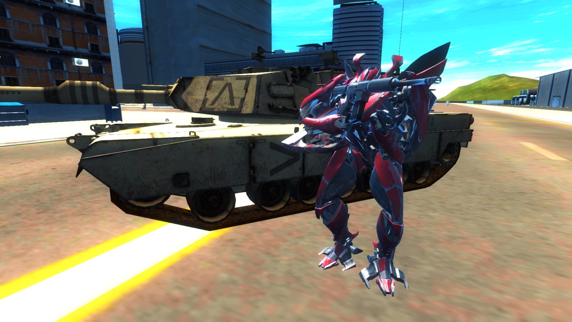 US Army Tank Transform Robot APK للاندرويد تنزيل