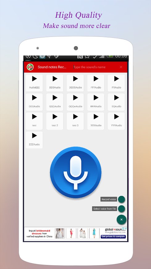 Sound and Voice notes Recorder APK for Android Download