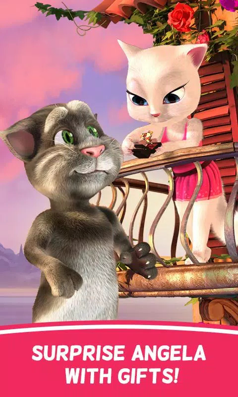 Talking Tom And Angela Love