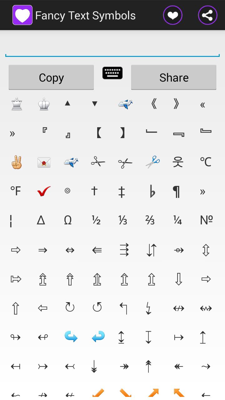 Fancy Text Symbols APK for Android Download Fancy Text Symbols APK for Android Download
