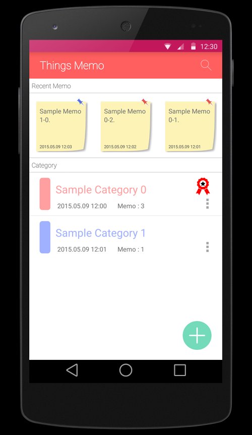 Things memo : 메모 메모장 memo pad APK für Android herunterladen