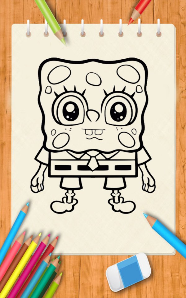Draw cartoon Spongebob APK for Android Download