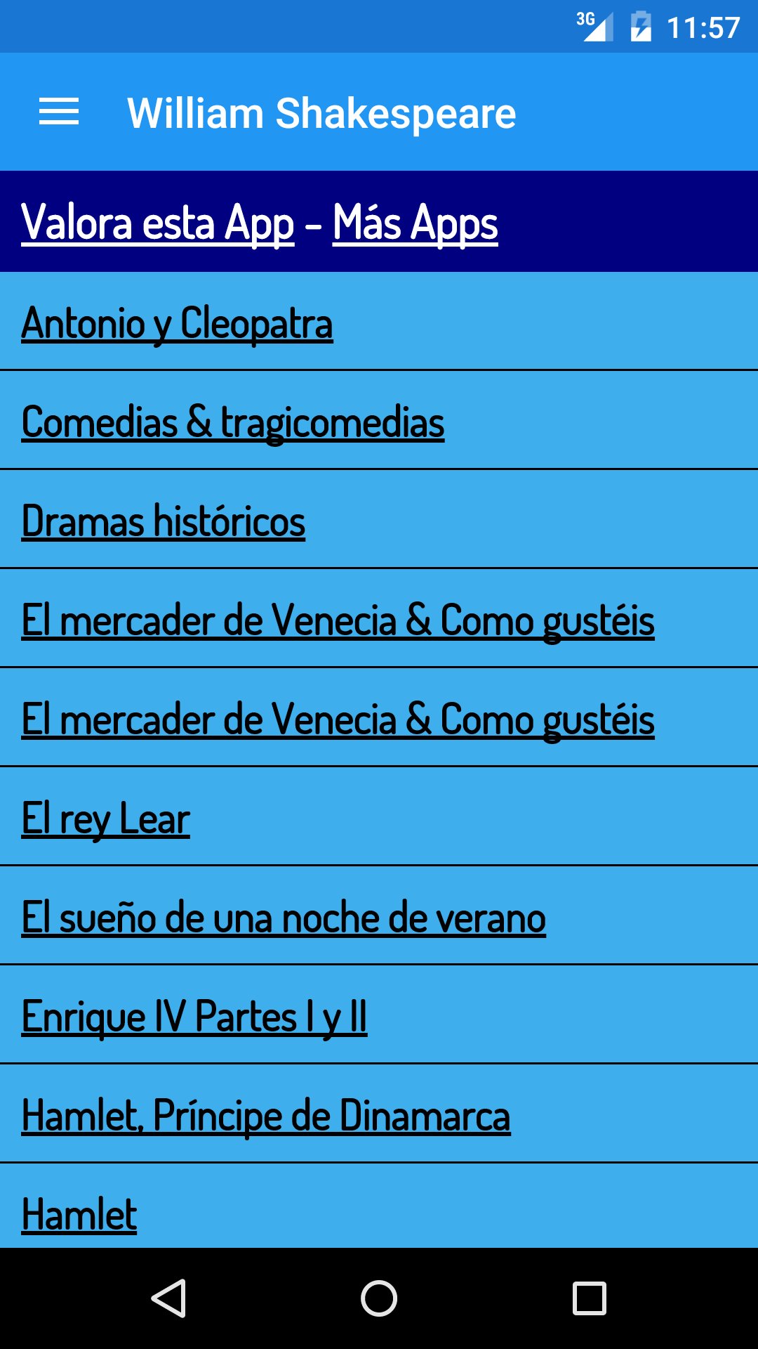 William Shakespeare - Obras APK for Android Download