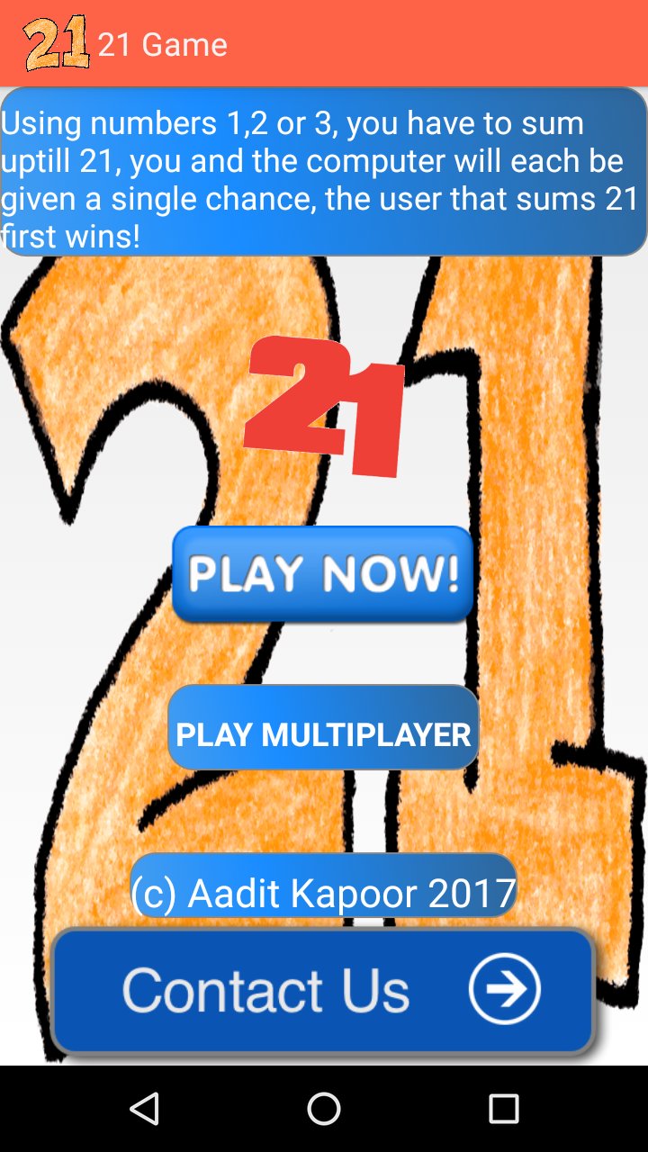 21 Game APK للاندرويد تنزيل