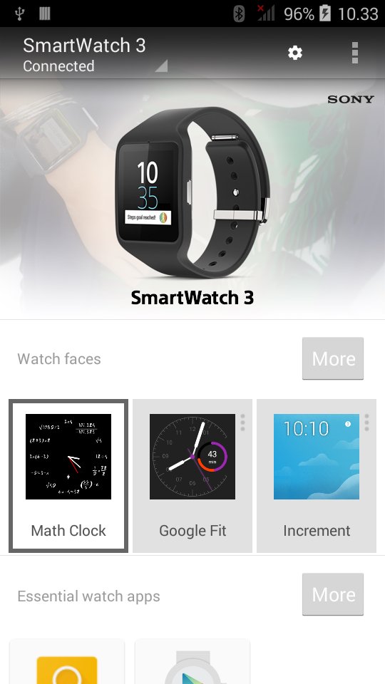 Math Watch Face APK for Android Download