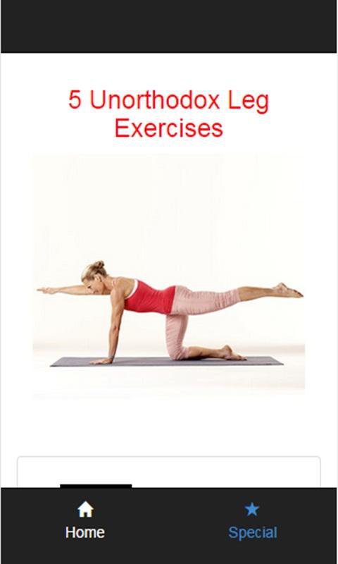 5 Unorthodox Leg Exercises APK für Android herunterladen