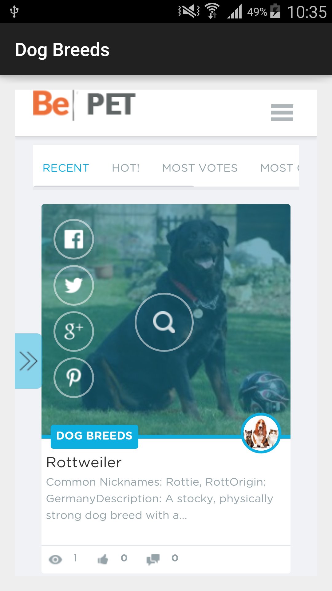 Dog Breeds APK Download for Android - Latest Version