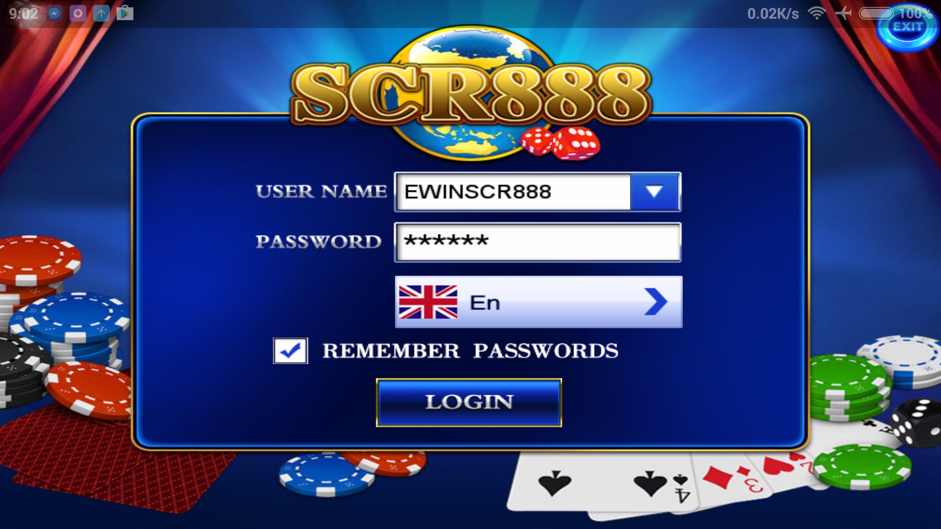 E-WIN888 APK للاندرويد تنزيل