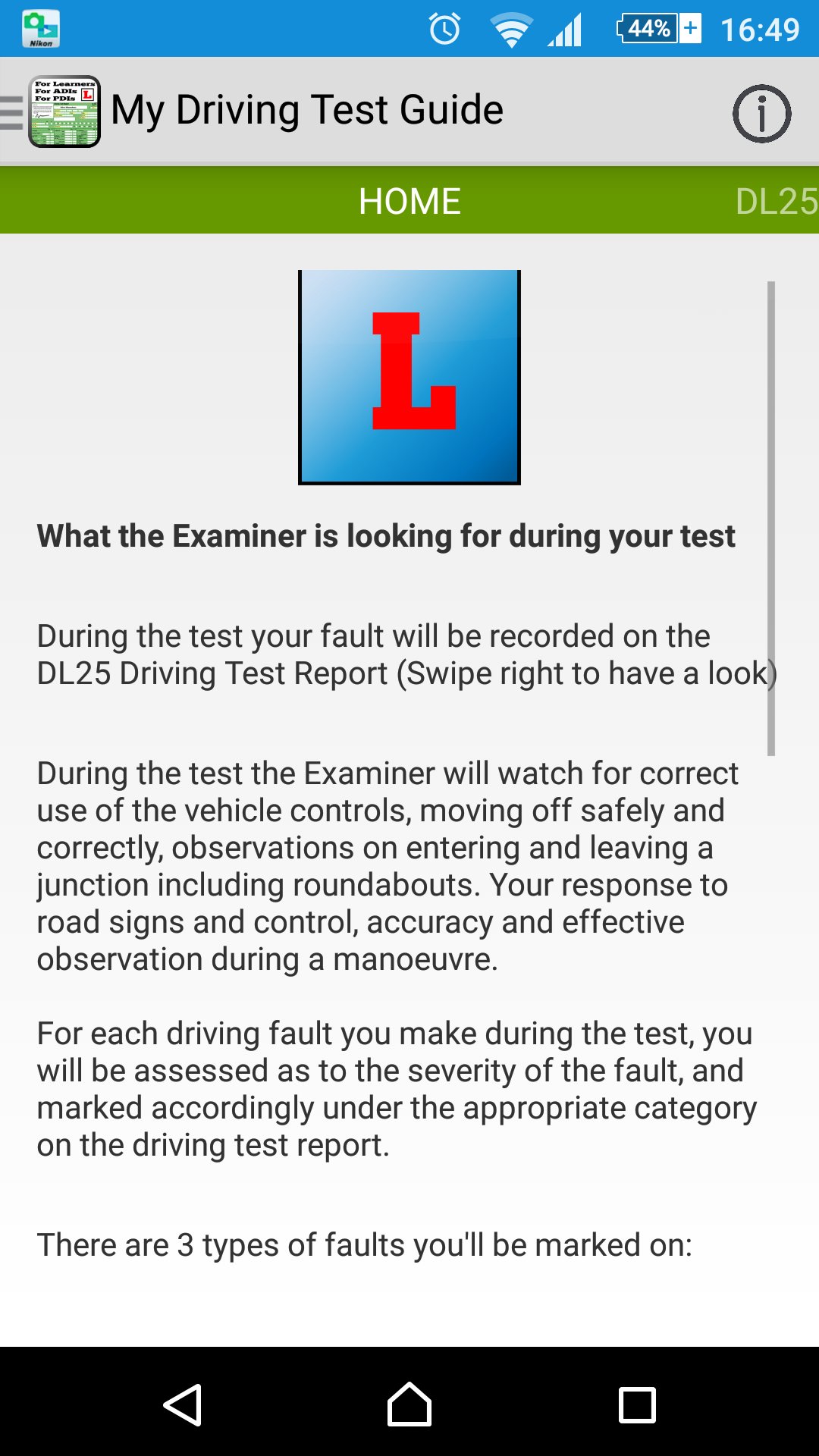 Driving Test Guide Latest Version 1.9 for Android