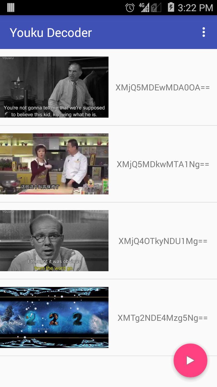 Youku Decoder APK for Android Download